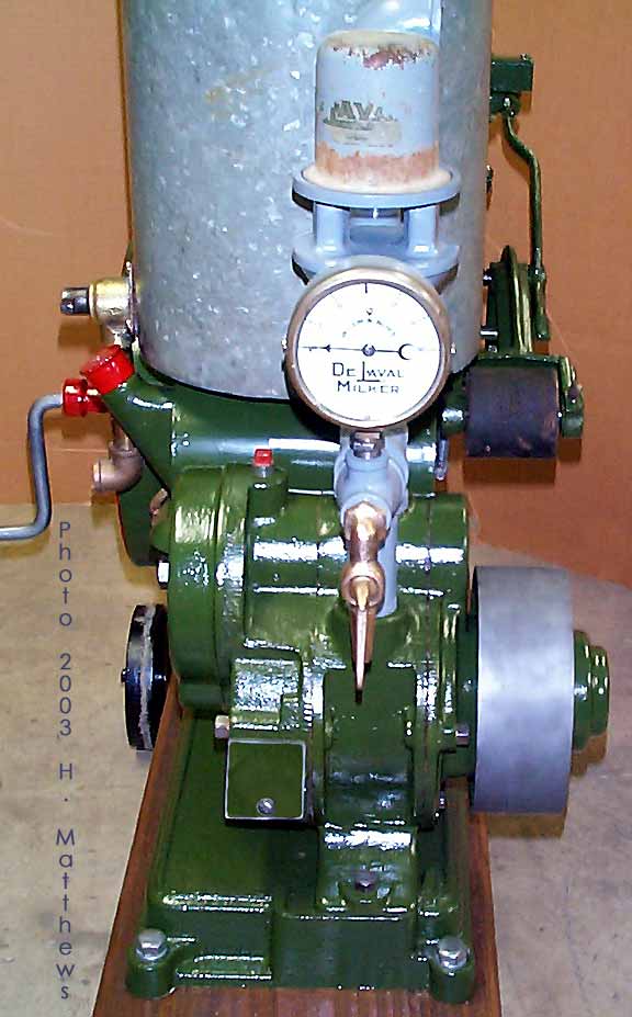 Alpha Milking Machine Engine - De Laval Separator Company