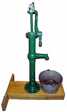 Fuller and Johnson Antique Pump Jack Engine