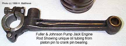 Fuller and Johnson Antique Pump Jack Engine