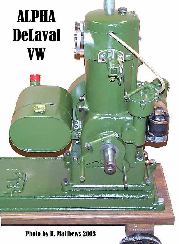 Alpha Milking Machine Engine - De Laval Separator Company