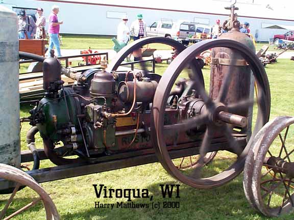 Harry's Old Engine at Coulee Antique Engine Club
