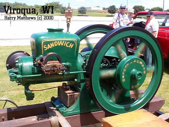 Harry's Old Engine at Coulee Antique Engine Club