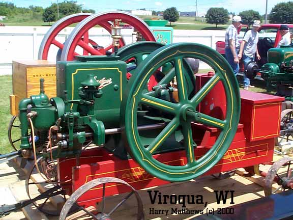 Harry's Old Engine at Coulee Antique Engine Club