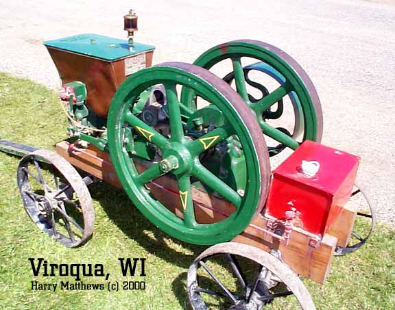 Harry's Old Engine at Coulee Antique Engine Club