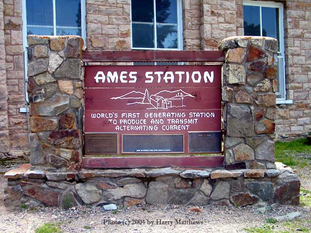 HYDRO POWER GENERATING PLANT - AMES, COLORADO